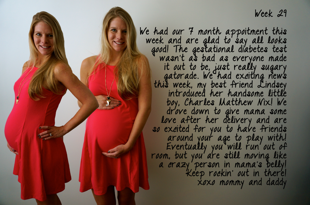 Week 29: Welcoming Charlie Nix into the World! - Caffeinated Chaos