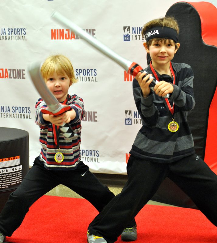 The day my boys became Ninjas at NinjaZone Academy - Caffeinated Chaos